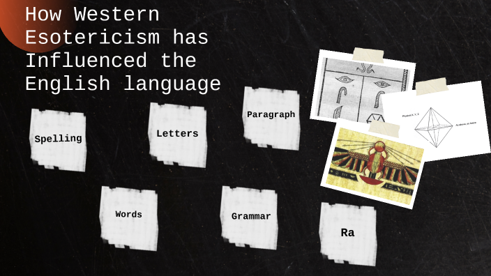 How Western Esotericism has influenced the English language by jasmijn ...