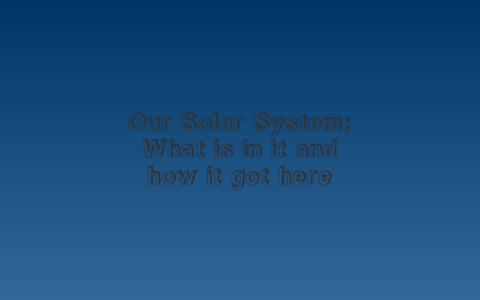 Scicene; exsplore the solor system, where we live. by Lisa Alers-Hankey ...