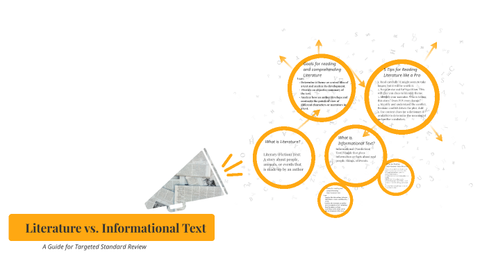Literature vs. Informational Text by Elly Kretchman on Prezi