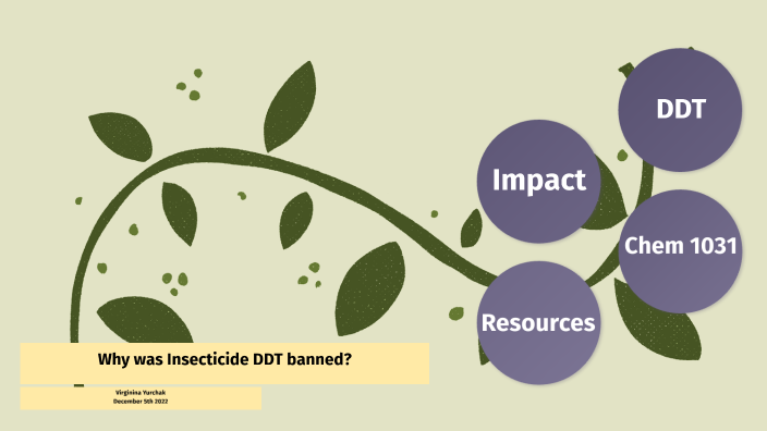 Why the Insecticide DDT was Banned by Virginia Yurchak on Prezi