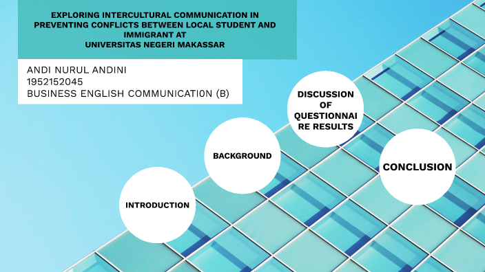 EXPLORING INTERCULTURAL COMMUNICATION IN PREVENTING CONFLICTS BETWEEN ...