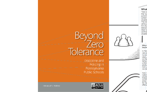 Beyond Zero Tolerance: Discipline and Policing in Pennsylvania Public ...