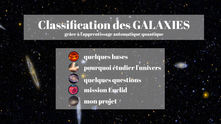 Classification des Galaxies by Flavie rgd on Prezi