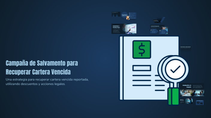 Campaña de Salvamento para Recuperar Cartera Vencida by MArio Hernandez ...