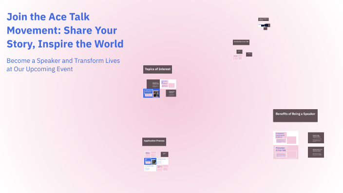 Join the Ace Talk Movement: Share Your Story, Inspire the World by ...