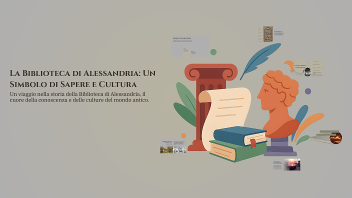 La Biblioteca di Alessandria: Un Simbolo di Sapere e Cultura by Anna ...