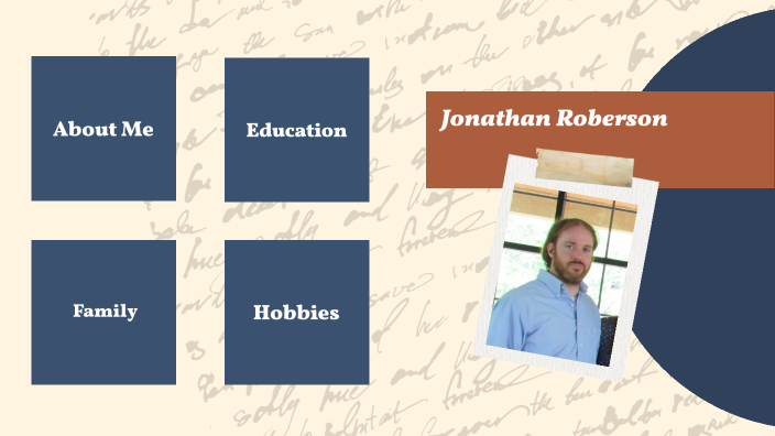 Roberson Introduction by Brian Roberson on Prezi