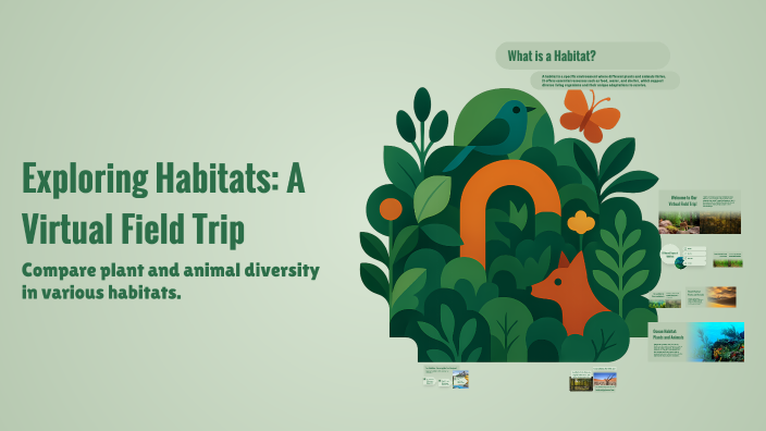 Exploring Habitats: A Virtual Field Trip by Graci Guenther on Prezi