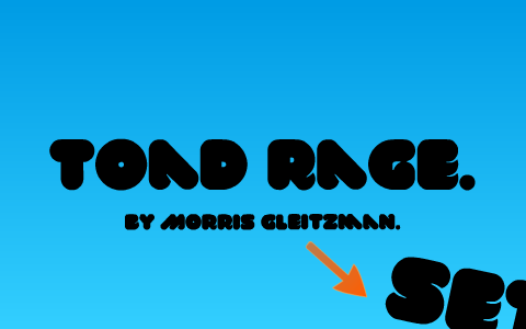 Toad Rage by joseph redfern