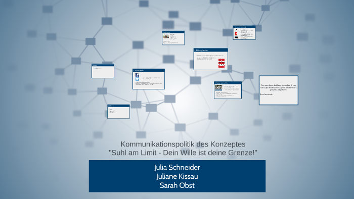 Kommunikationspolitik des Konzeptes by Sarah Obst on Prezi