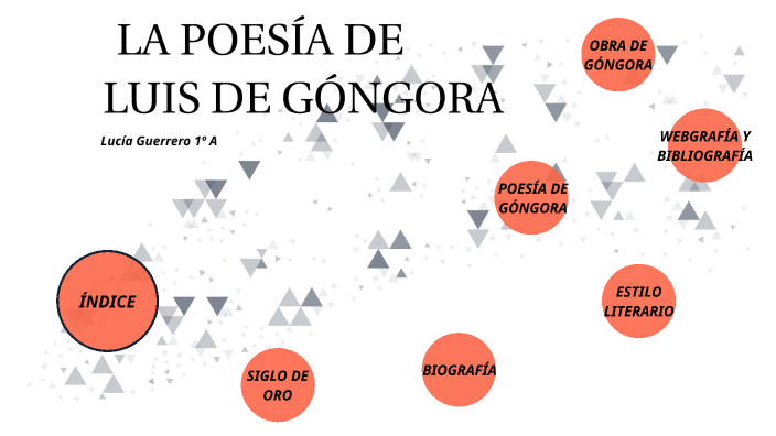 La poesía de Luis de Góngora by lucia guerrero on Prezi