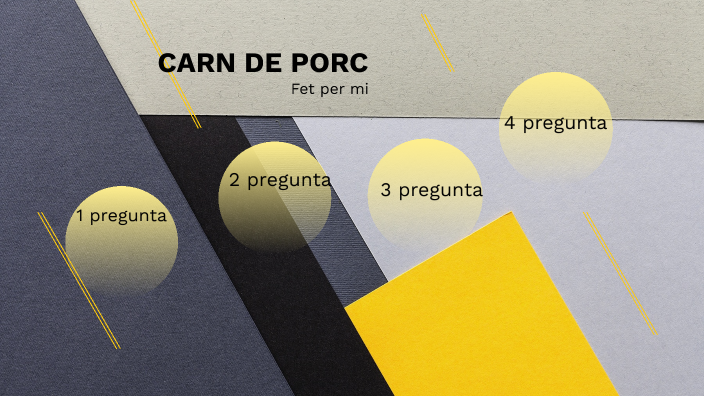 CARN DE PORC by oriol Crespo on Prezi
