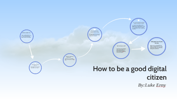 How to be a good digital citizen by L. E. on Prezi