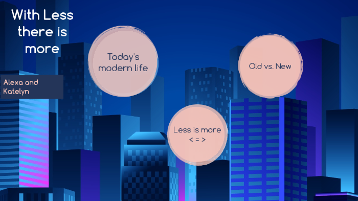Less is More by Katelyn Huynh on Prezi