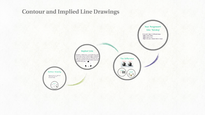 Contour and Implied Line Drawings by Erika Atterbury on Prezi