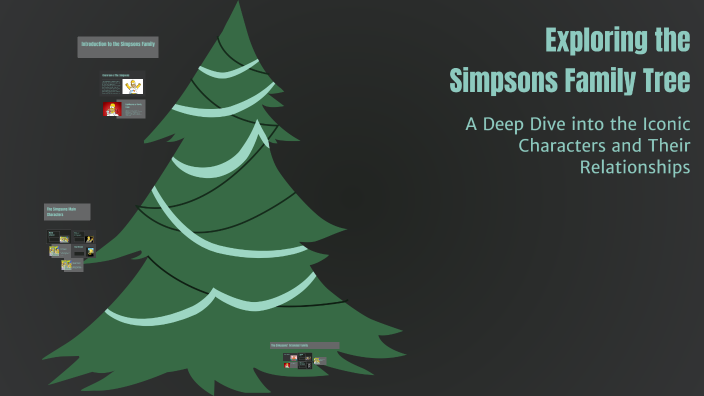 Exploring the Simpsons Family Tree by JALEIYAH SPIVEY on Prezi