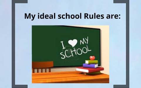 Ideal School Rules. by Andrea Castrillo Sanjurjo on Prezi
