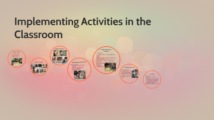 Implementing Activities in the Classroom by on Prezi