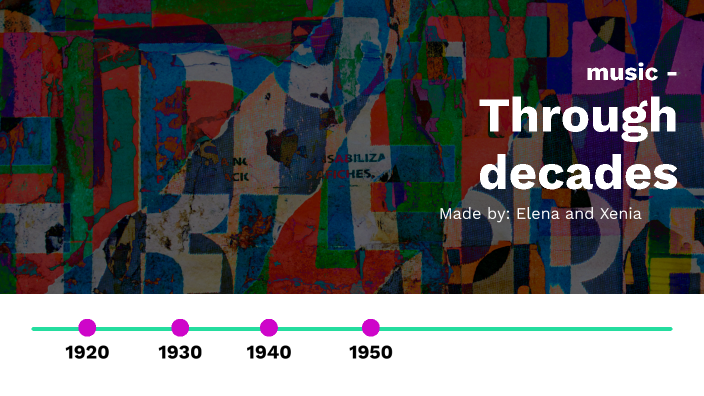 music through decades by giorgos markoullis on Prezi
