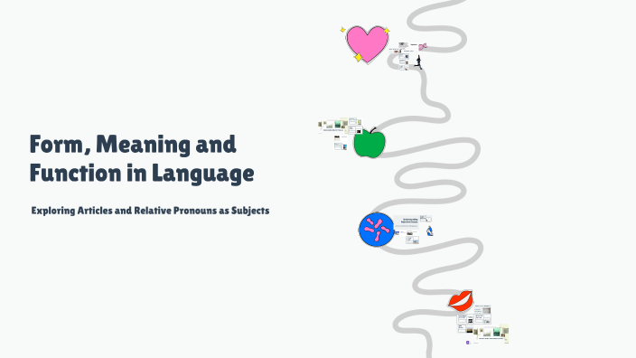 Form, Meaning and Function in Language by aisha Saeed on Prezi