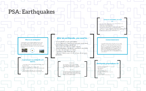 PSA: Earthquakes by Grace Williamson on Prezi