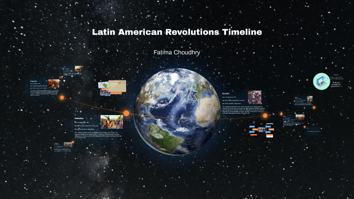 Latin American Revolutions Timeline by Fatima Choudhry on Prezi