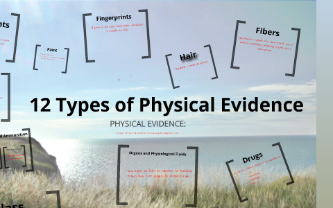 12 Types of Physical Evidence by Lisa Walters on Prezi