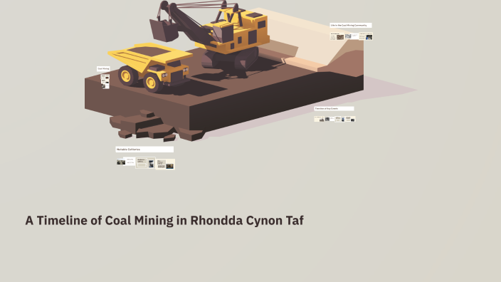 A Timeline of Coal Mining in Rhondda Cynon Taf by M A on Prezi