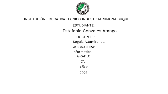 GONZALEZ_ARANGO_ESTEFANIA_7A_HOJAS_DE_CALCULO by estefany gonzaleza on ...
