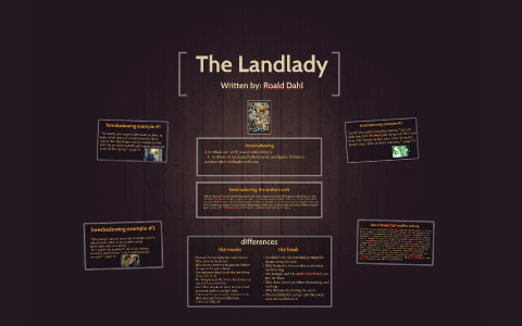 the landlady by Emily Belford on Prezi