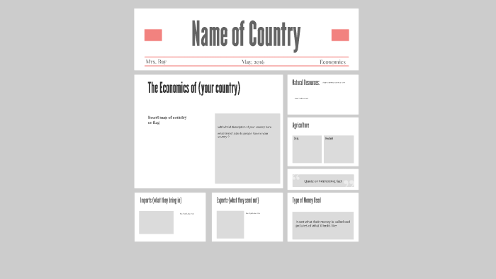 Economics Template by Margie Strain on Prezi