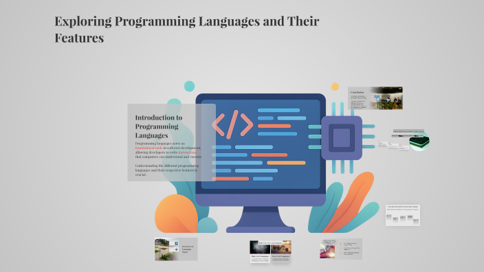 Exploring Programming Languages and Their Unique Features by Reva S on ...