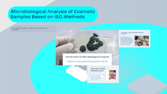 Microbiological Analysis of Cosmetic Samples Based on ISO Methods by Abdalrahman Mustafa Taha on ...