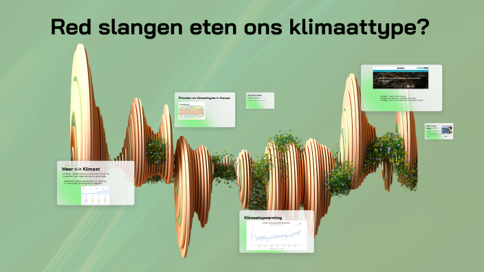 Red slangen eten ons klimaattype? by Kato De Lathouwer on Prezi