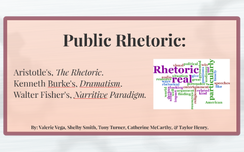 Rhetoric, Dramatism, & Narrative Paradigm by Taylor Henry on Prezi
