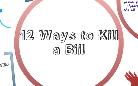 12 Ways to Kill a Bill by Jordan Ramee on Prezi