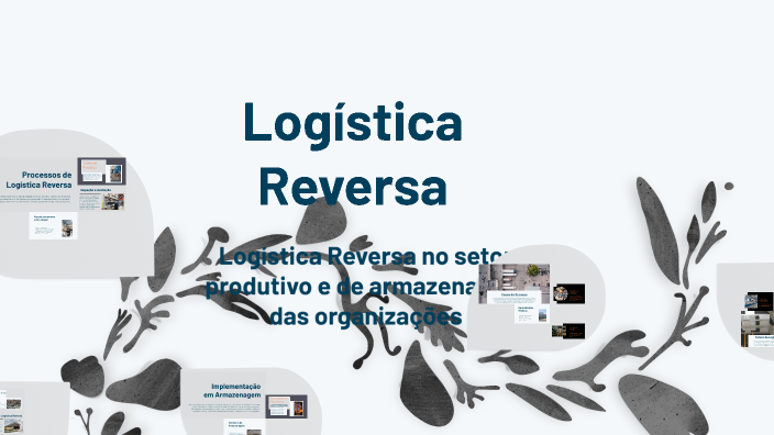 Logística Reversa by TONI DOMINGUES DA SILVA on Prezi