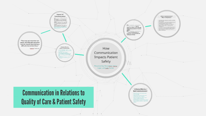 Communication in Regards to Patient Safety by Mary Dinh on Prezi