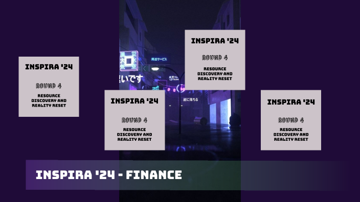 INSPIRA - FINANCE ROUND by Shreeya Sinha on Prezi