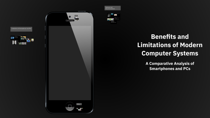 Benefits and Limitations of Modern Computer Systems by elitsa nikolova ...