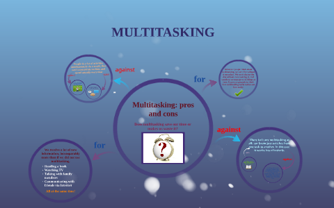 Multitasking: pros and cons by Diana Khammatova on Prezi