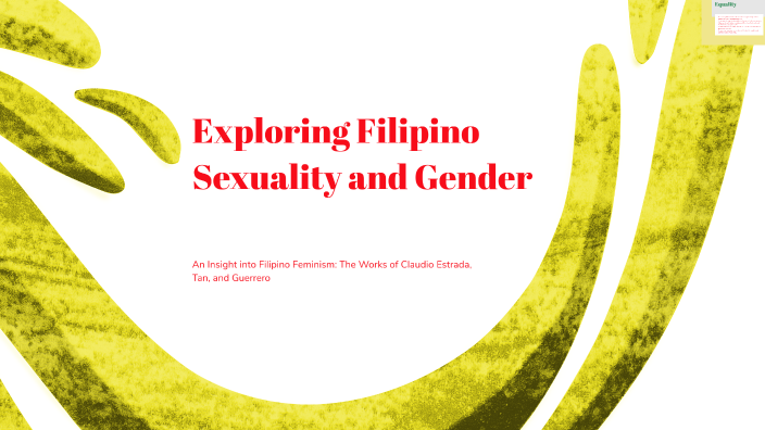 Exploring Filipino Sexuality and Gender by Krid Cervantes Santamena on ...
