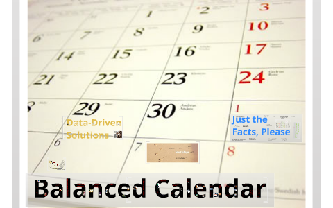 Balanced Calendar by Kelli Stair on Prezi