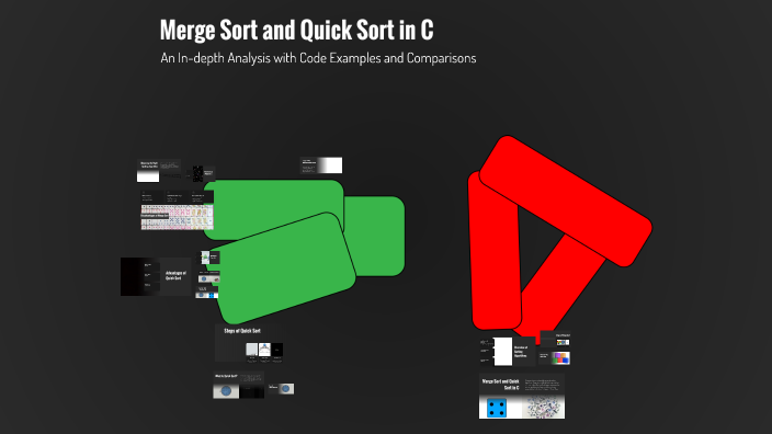 Merge Sort and Quick Sort in C by SAI KRISHNAN S CSE on Prezi