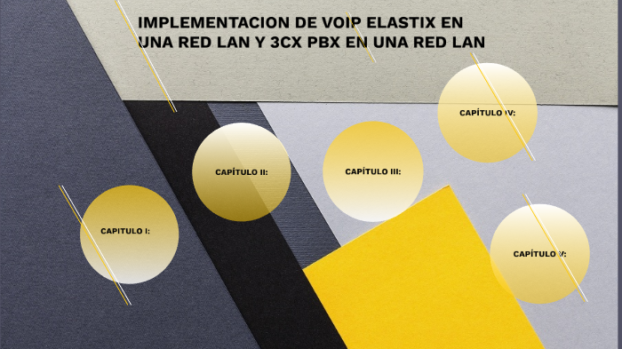 IMPLEMENTACION DE VOIP ELASTIX EN UNA RED LAN Y 3CX PBX EN UNA RED LAN ...