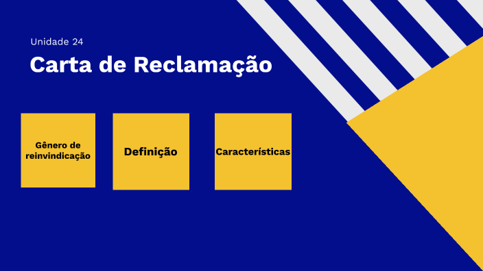 Carta de Reclamação by Luca Gabriel on Prezi