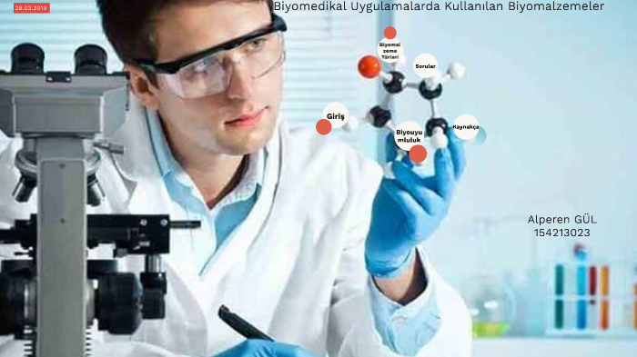 Biyomedikal Uygulamalarda Kullanılan Biyomalzemeler by Alperen Gül on Prezi