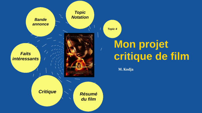 Projet critique de film by Jean-Marc Kodja on Prezi