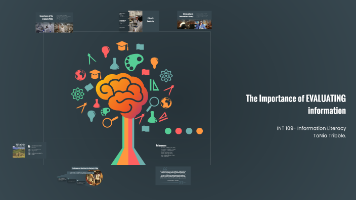 The Importance of The Seven Pillars of Information Literacy by TaNia ...