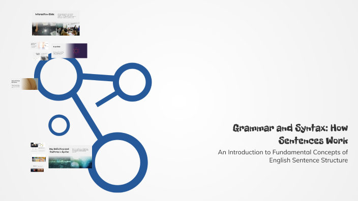 Grammar and Syntax: How Sentences Work by izzdeen shamaseen on Prezi